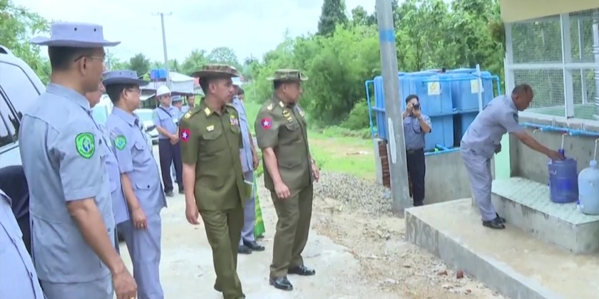 Inspection of staff’s relocation: SAC member MoBA UM inspected staff’s relocation | Myanmar ...
